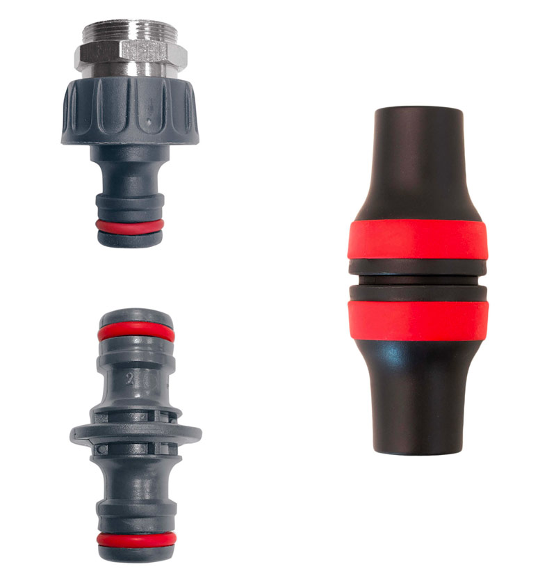 Adattatore Canna Acqua Rubinetto FITT Set Accessori YOYO IKON: Composto ...